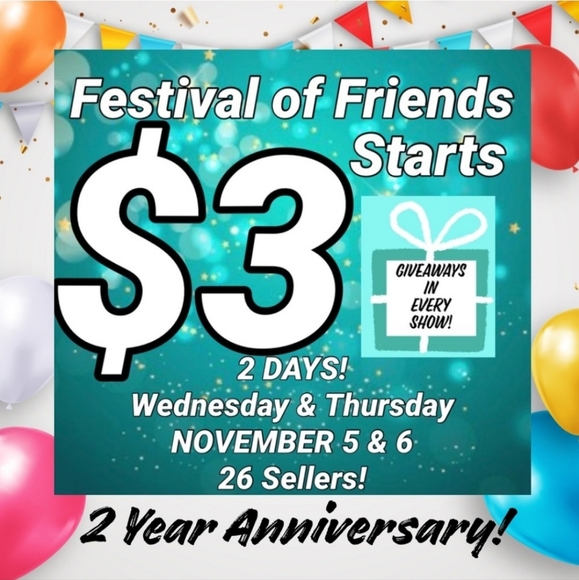 various | Tops | 3 Starts Festival Of Friends Congrats You Won Thank ...